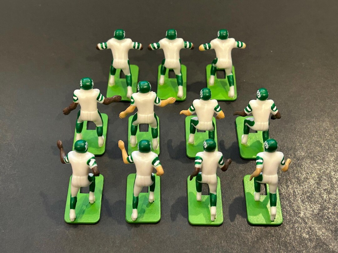 Electric Football Figures - NFL Away Jersey - (85) New York Jets Hand ...