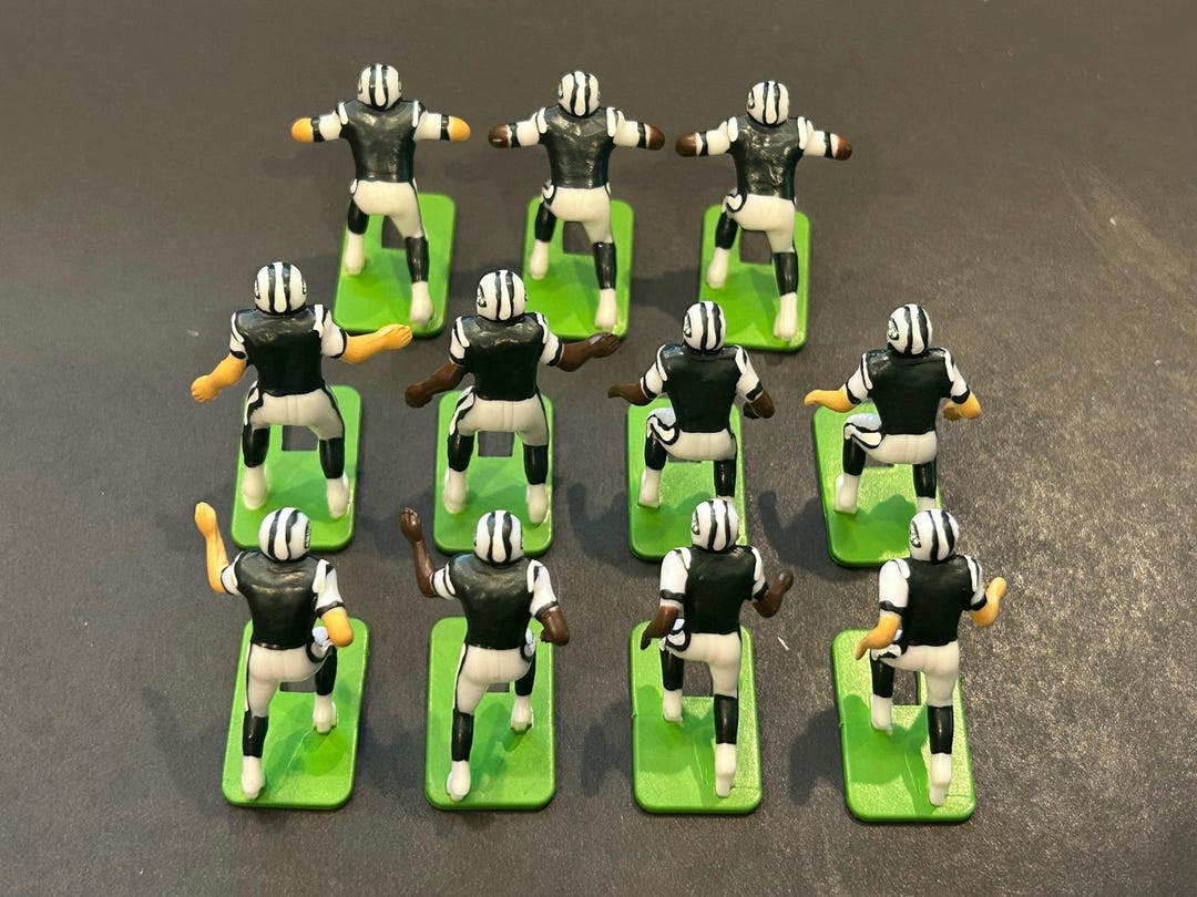Electric Football Figures NFL Home Jersey New York Jets Hand Painted - Etsy