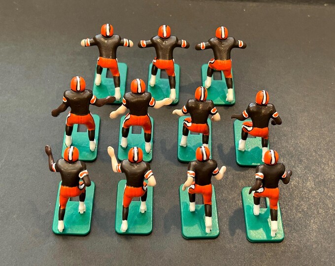 Electric Football Figures - NFL Home Jersey - Cleveland Browns Hand ...