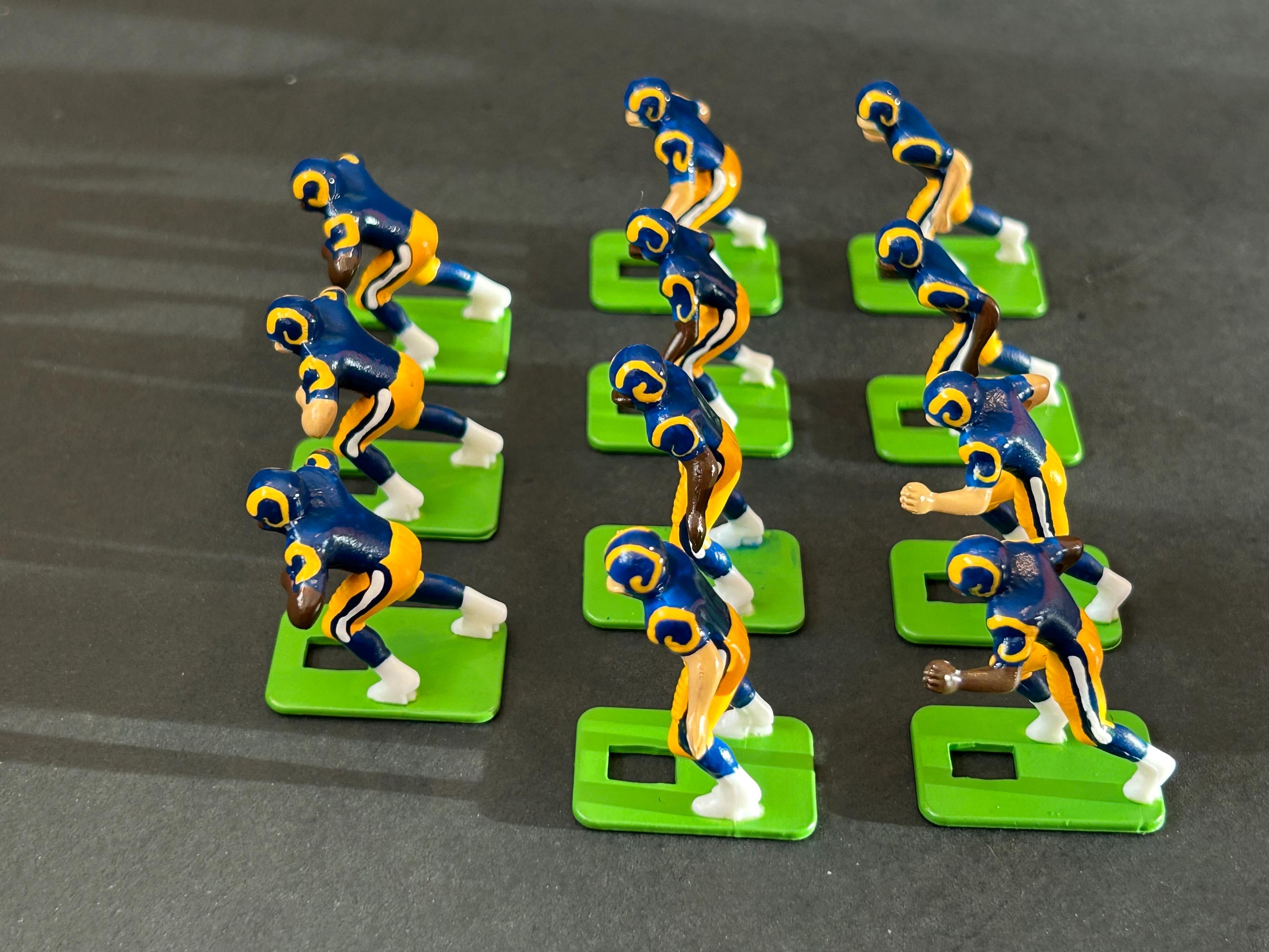 Electric Football Figures NFL Home Jersey Los Angeles Rams Hand Painted ...