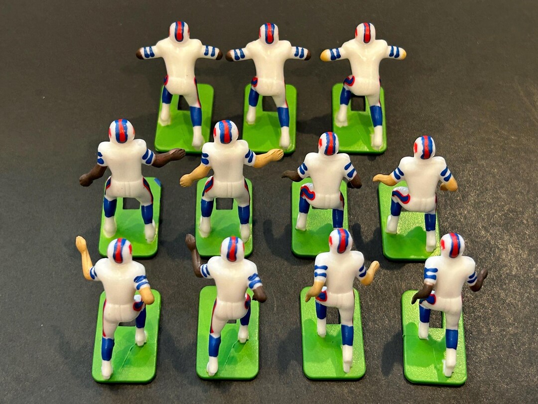Electric Football Figures NFL Away Jersey Buffalo Bills Hand Painted - Etsy