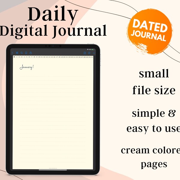 iPad Journal - Etsy