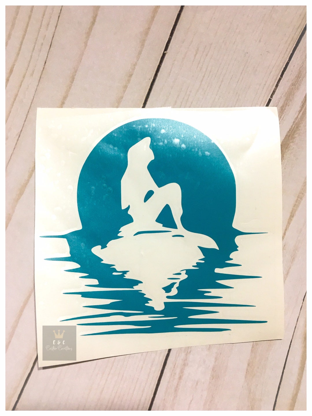 Little Mermaid Sticker | Bumper Sticker | Car Decal | Best Friend Gift ...