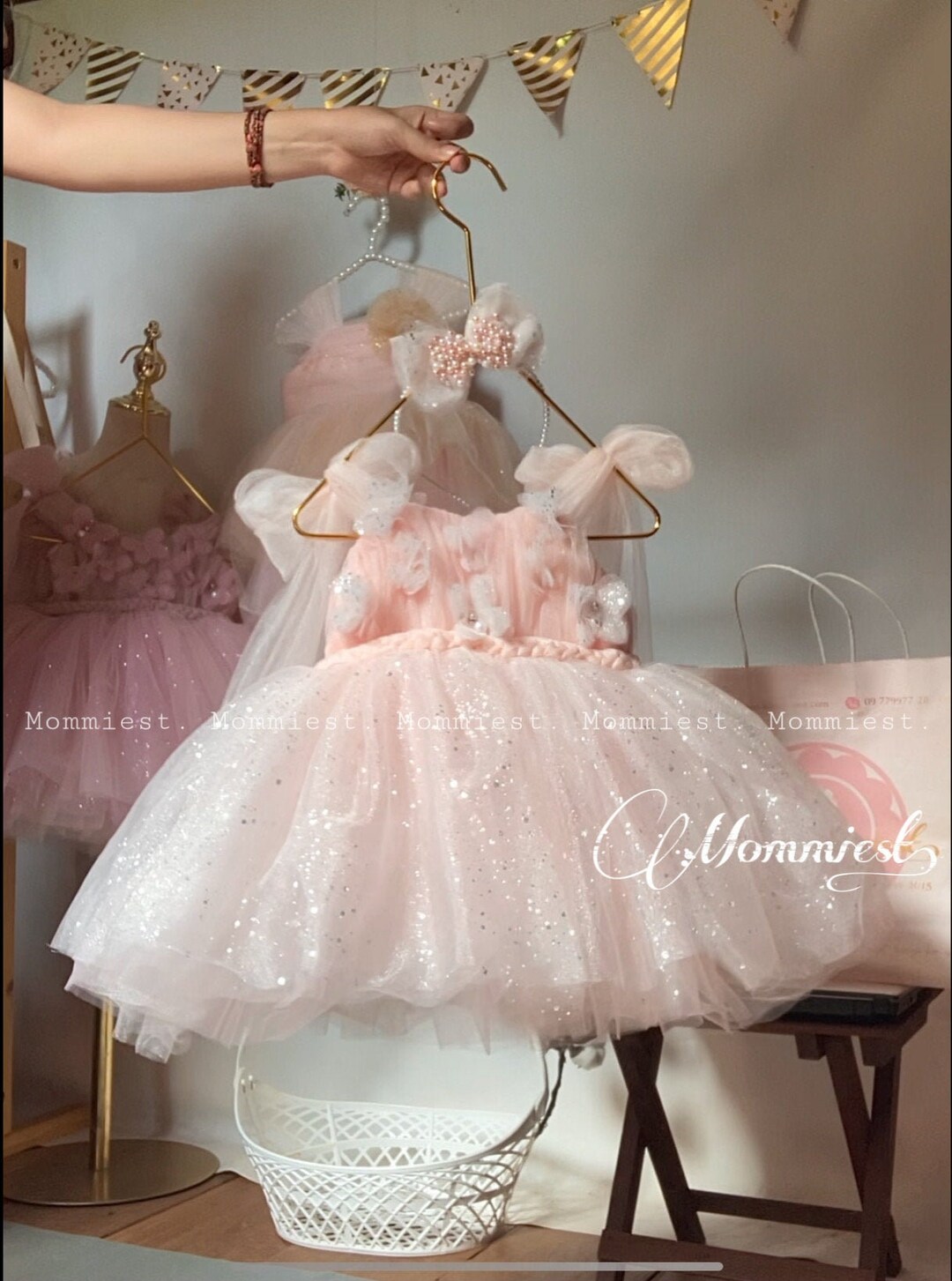 Twinkle Butterfly Tulle Baby Girl Dress, Birthday Baby Girl Dress ...