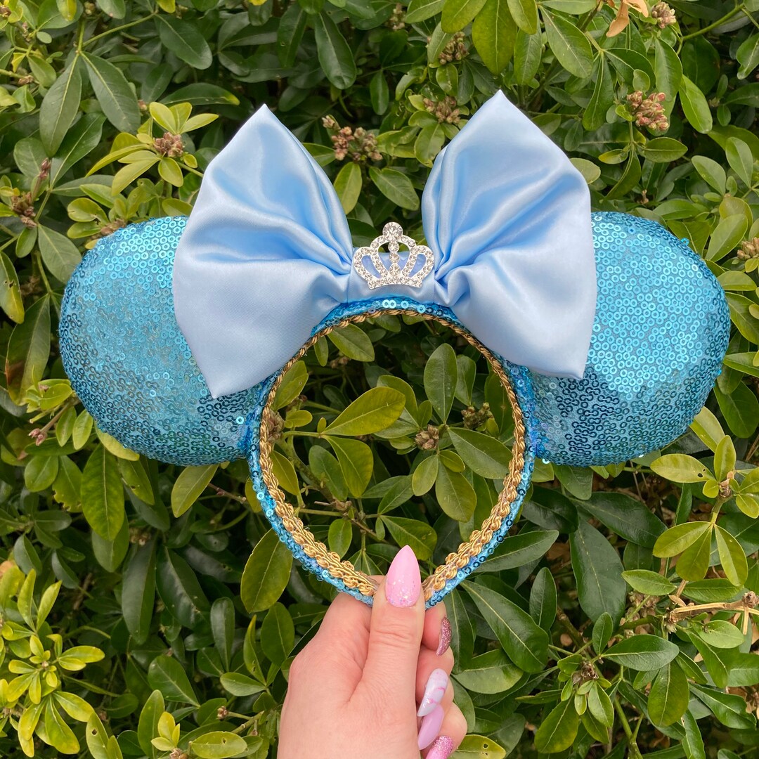 LUXURY Blue Tiara Ears - Etsy