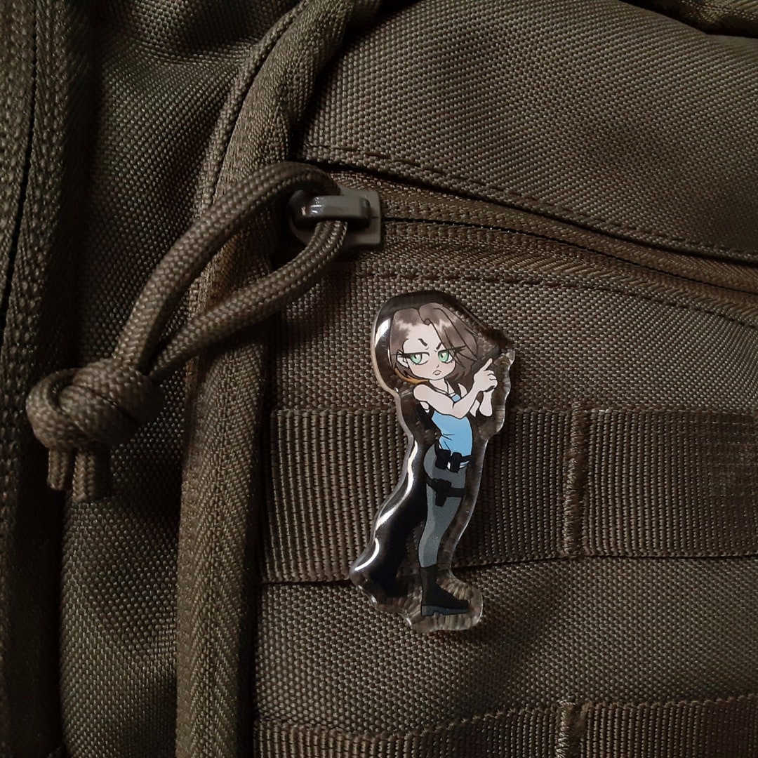 Jill Valentine Chibi Pin - Resident Evil Inspired - Etsy