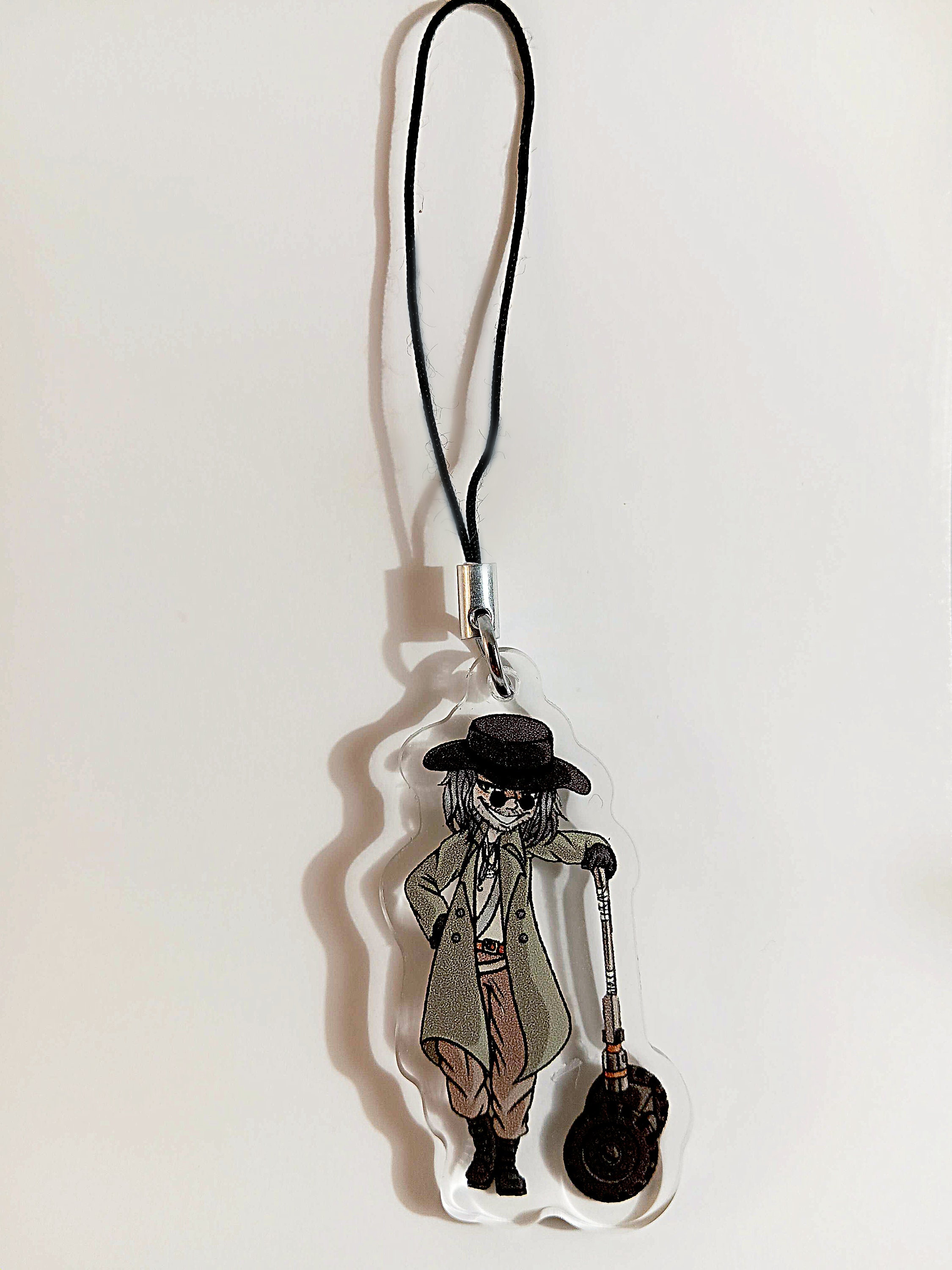 Karl Heisenberg Acrylic Phone Charm/keychain Resident Evil - Etsy