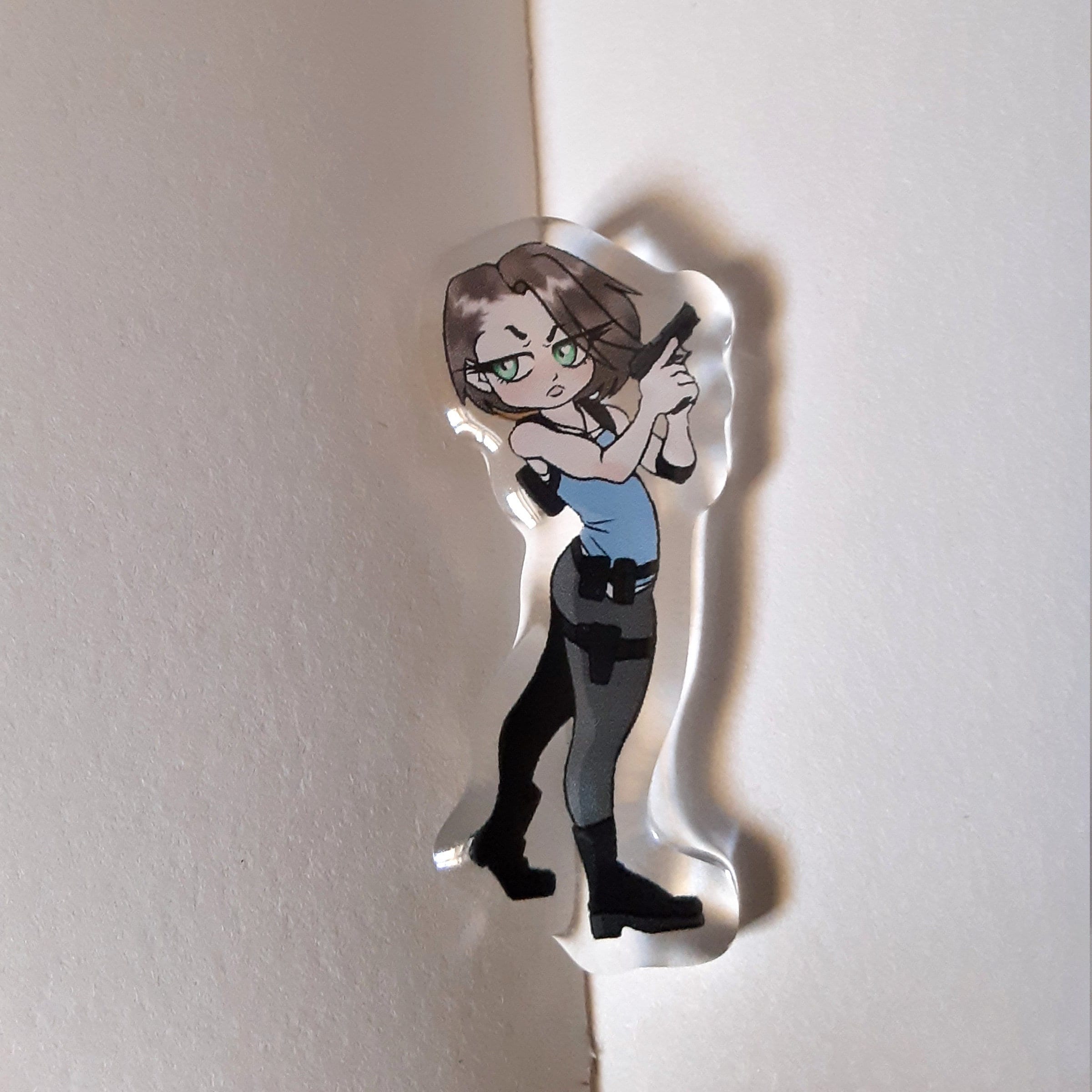 Jill Valentine Chibi Pin - Resident Evil Inspired - Etsy