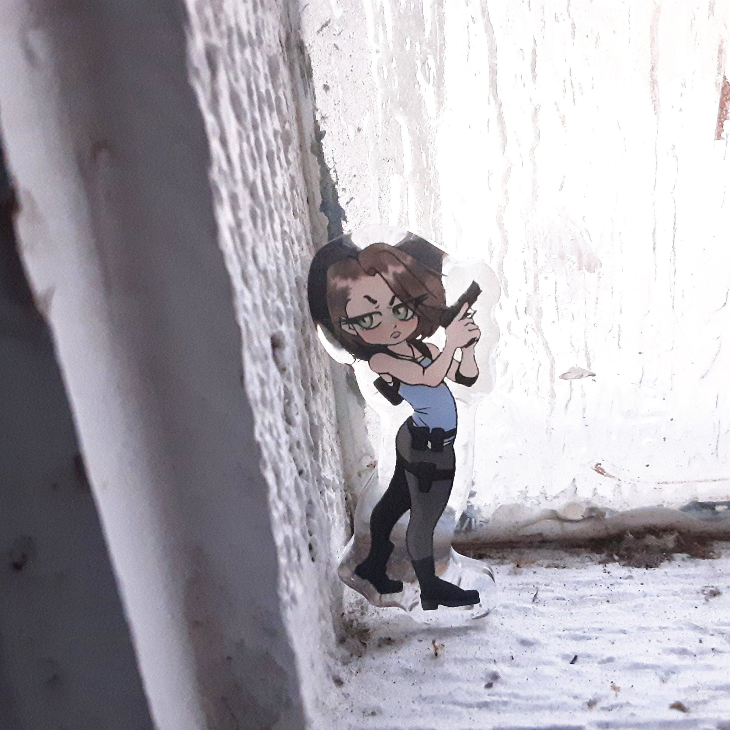 Jill Valentine Chibi Pin - Resident Evil Inspired - Etsy