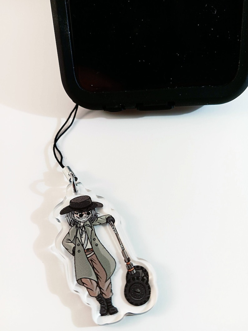 Karl Heisenberg Acrylic Phone Charm/keychain Resident Evil - Etsy