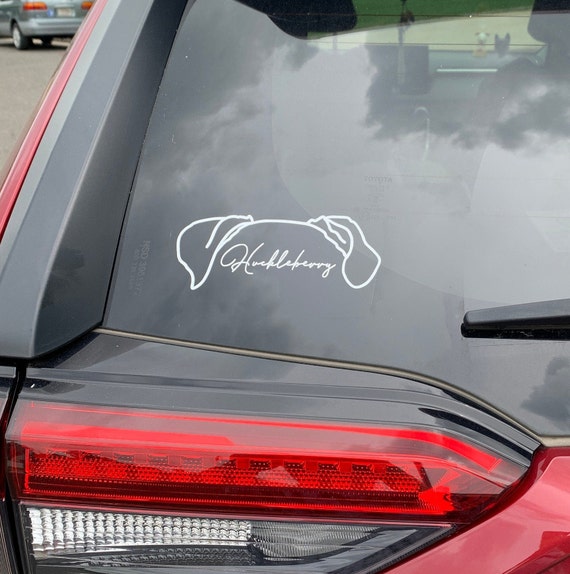 Paper & Party Supplies Custom Pet Car Sticker Decal! Bumper Stickers ...