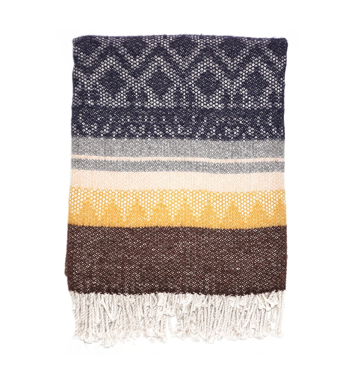 Luxury Alpaca & Sheep Wool Blanket - Aztec Incan Blanket - Peruvian ...