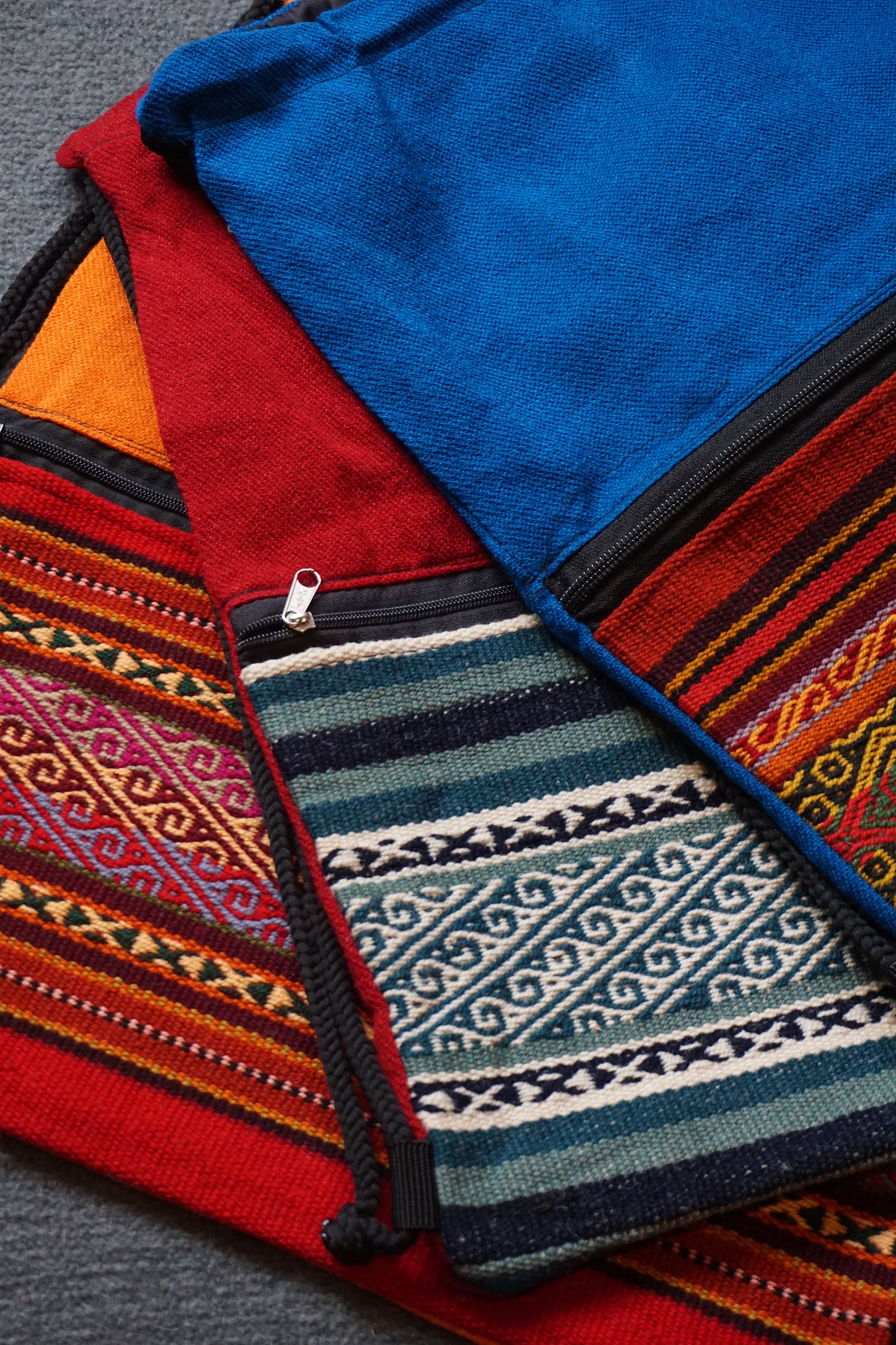 Colourful Strap Backpack - Aztec Incan - Bolivian Handmade - Etsy