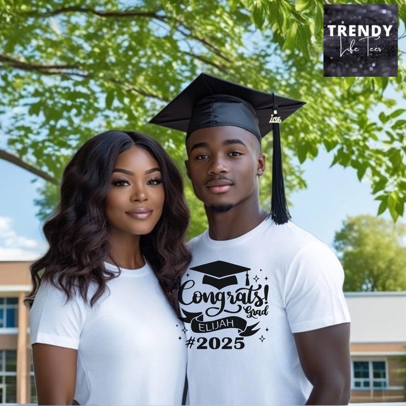 Personalized Class of 2025 Graduation Shirt: Senior Tee - Etsy