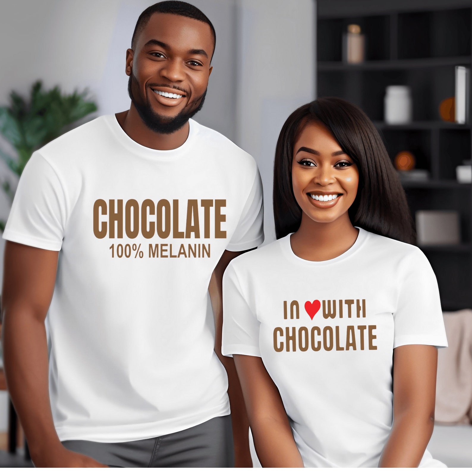 Matching Couples Tee: Date Night Shirts, His and Her Tees, Funny Couple ...