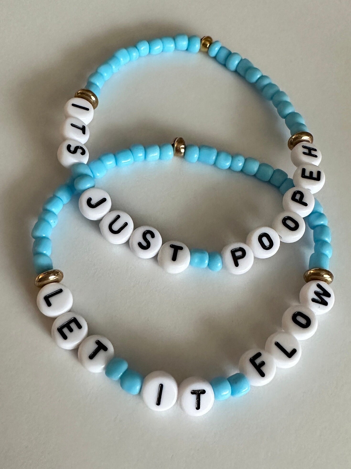 Its Just Poopeh, Let It Flow Inspired TV Shows Motivational Quotes - Etsy