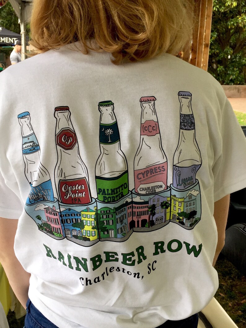 Rainbeer Row T-shirt - Etsy