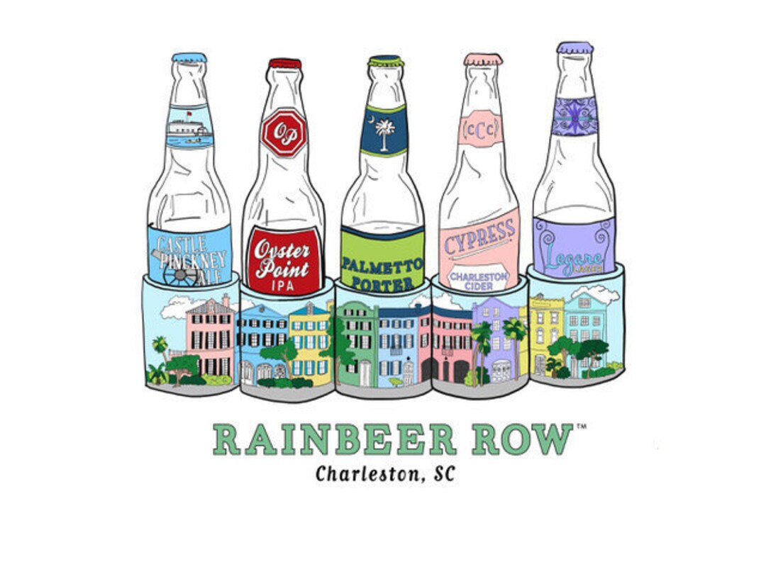 Rainbeer Row T-shirt - Etsy