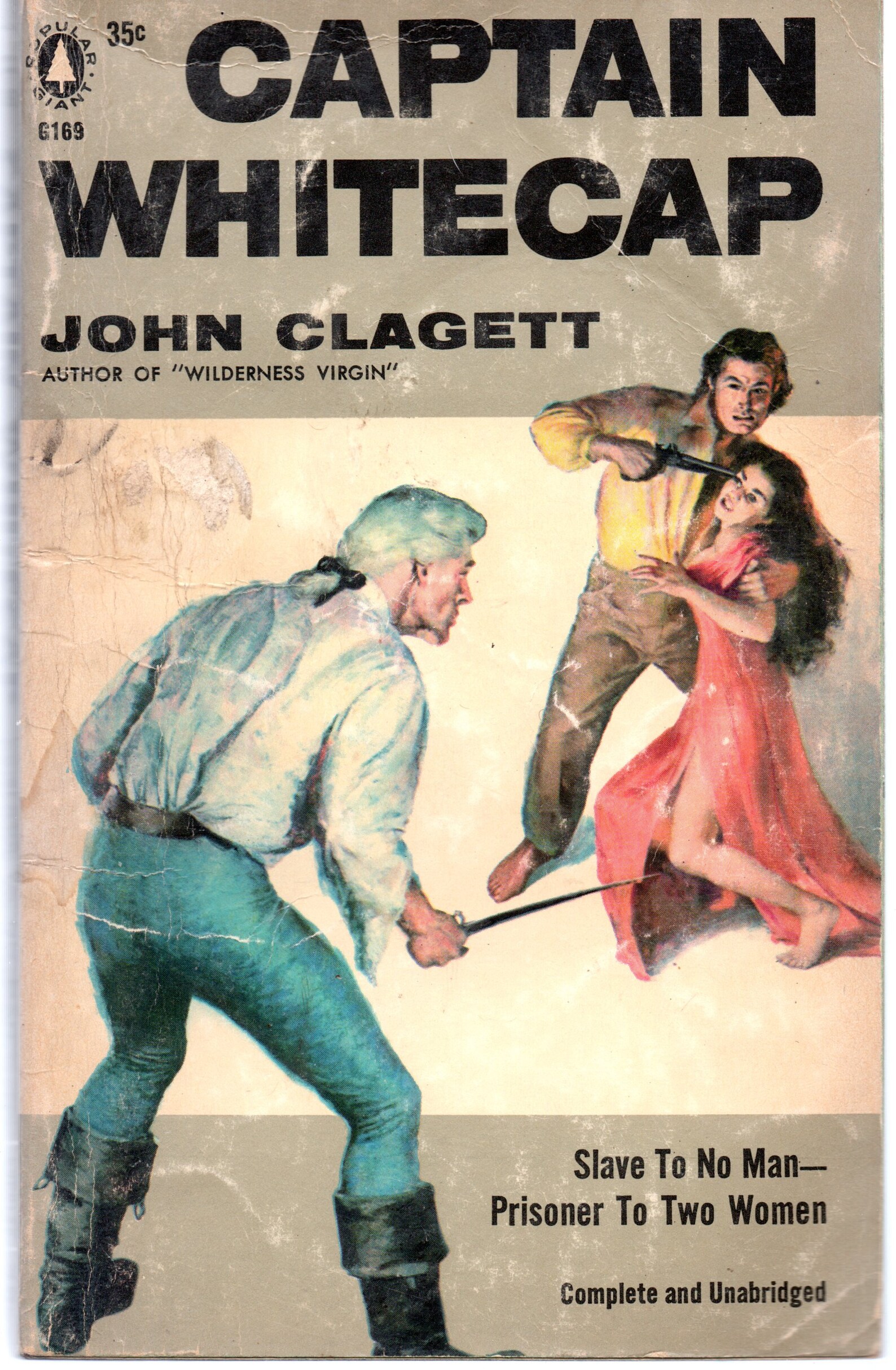 Captain Whitecap John Clagett Vintage Historical Romance Novel - Etsy