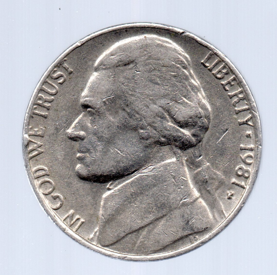 Granny Estate Find - 1981 Jefferson Nickel - Bright With Strong ...