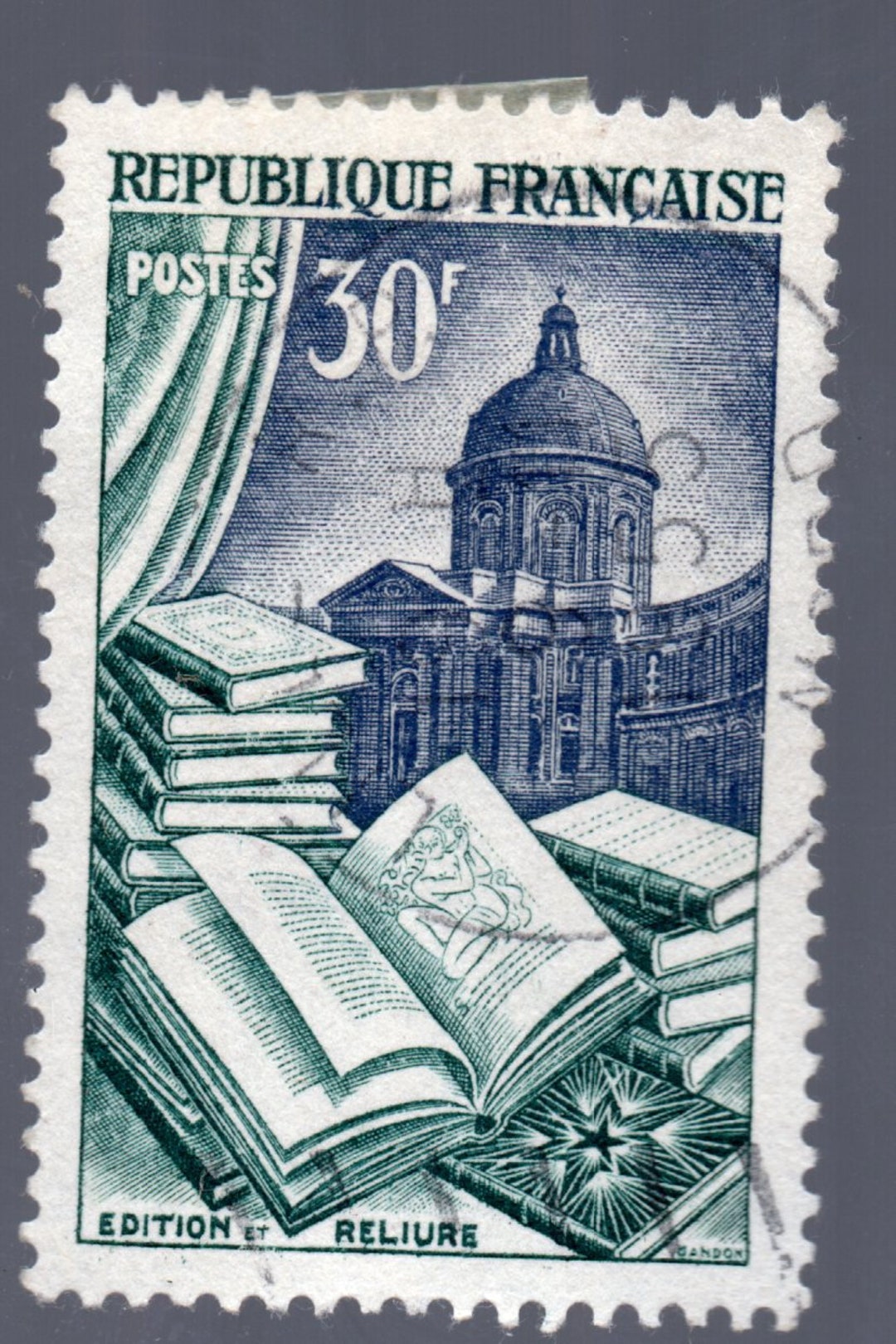 Tchotchke Edition Et Reliure 30F France Republique Francaise 1954 ...