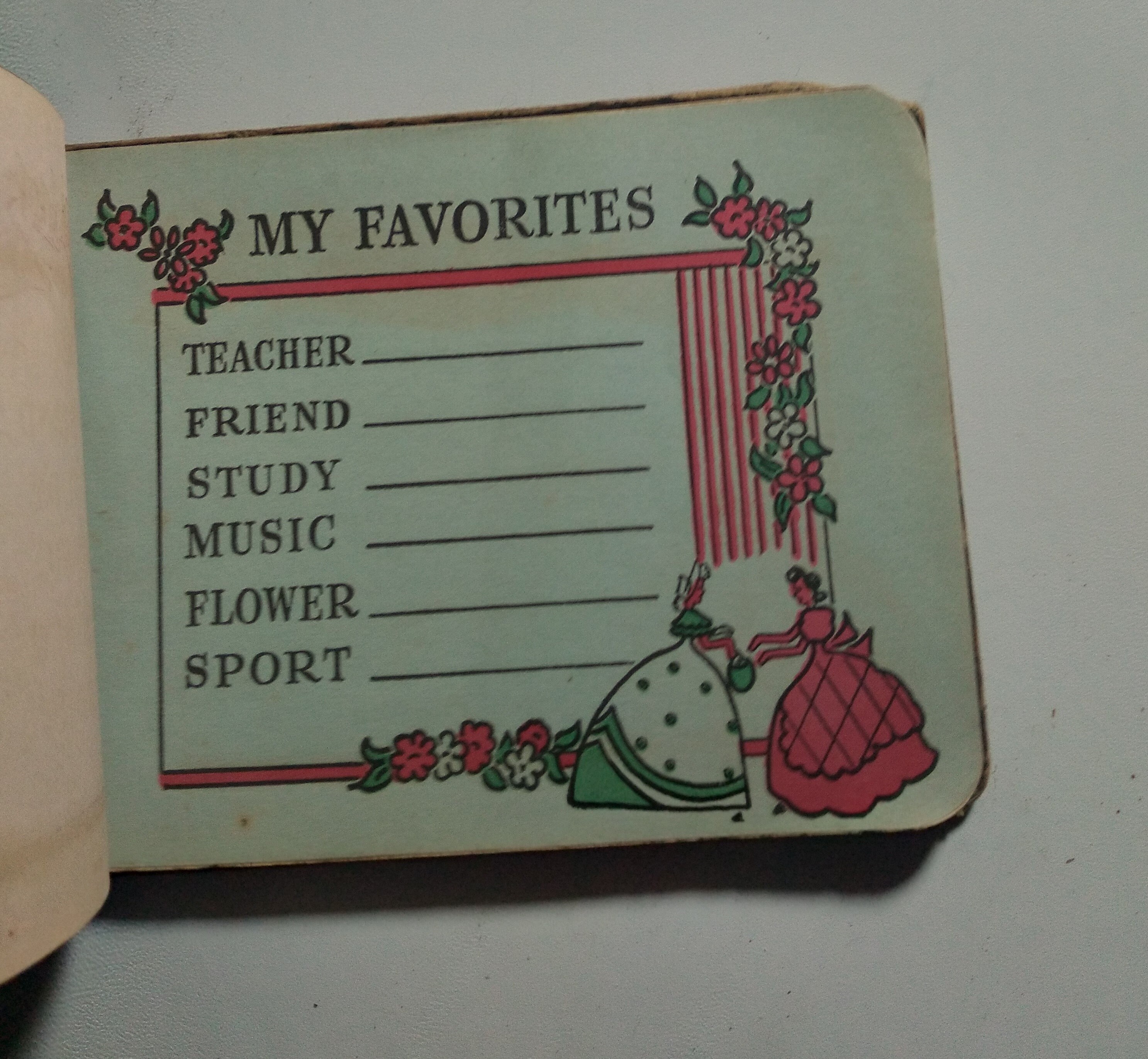 Early 1900s School Autograph Book - Etsy