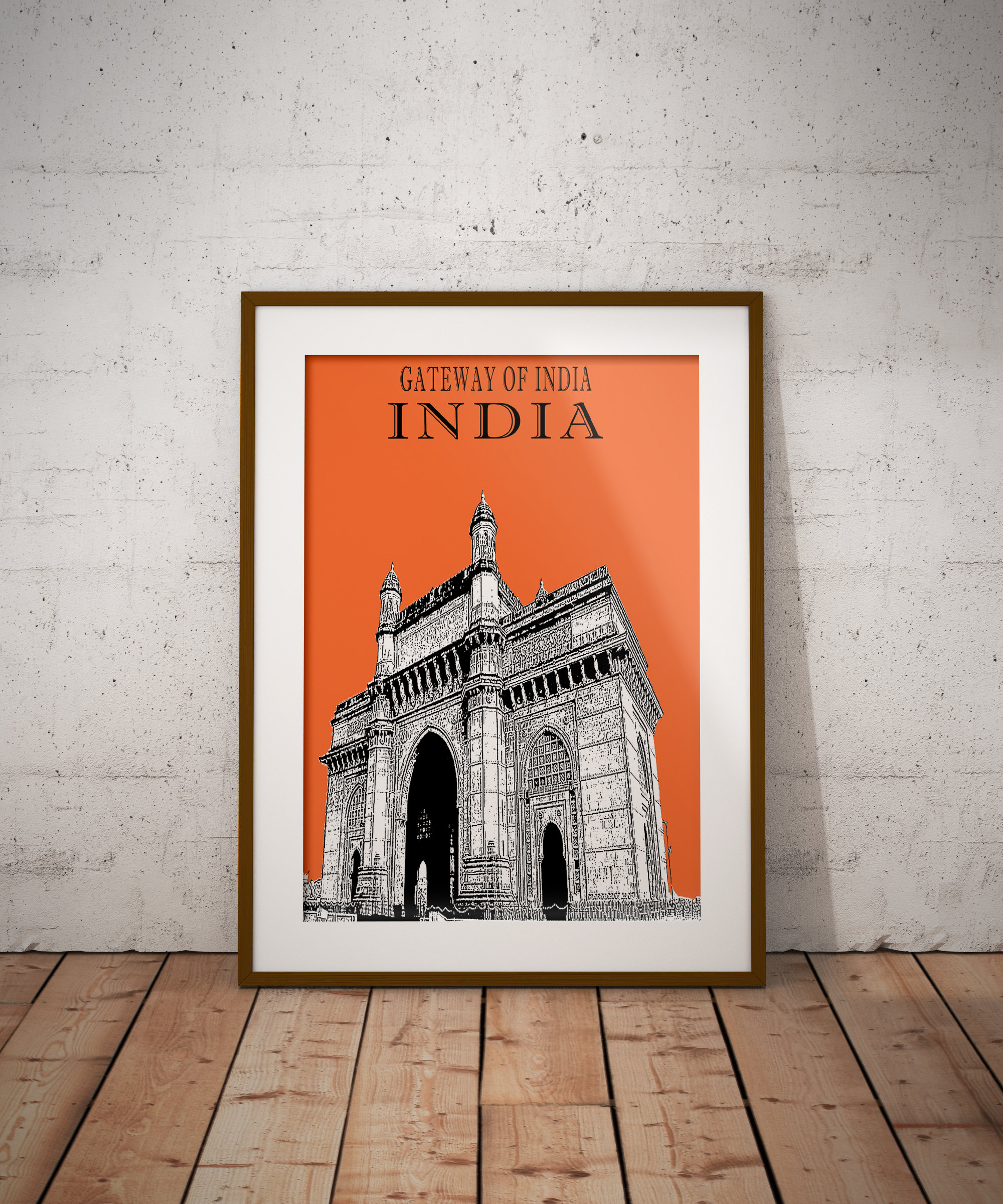 Travel Poster, Gateway of India, Mumbai Poster, India Prints, Travel ...