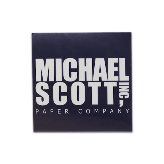 Michael Scott Paper Co. Sticker - Etsy