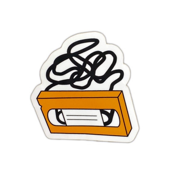 VHS Tape Sticker | Etsy