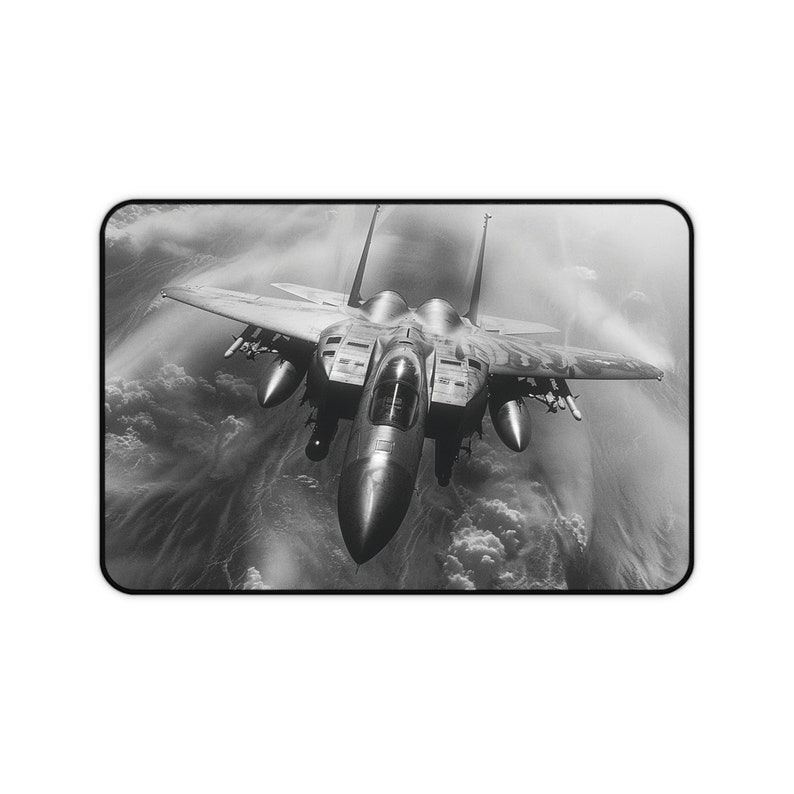 Awesome Fighter Jet Desk Mat, Gaming Mouse Pad, XL Mouse Pad, Air Force ...