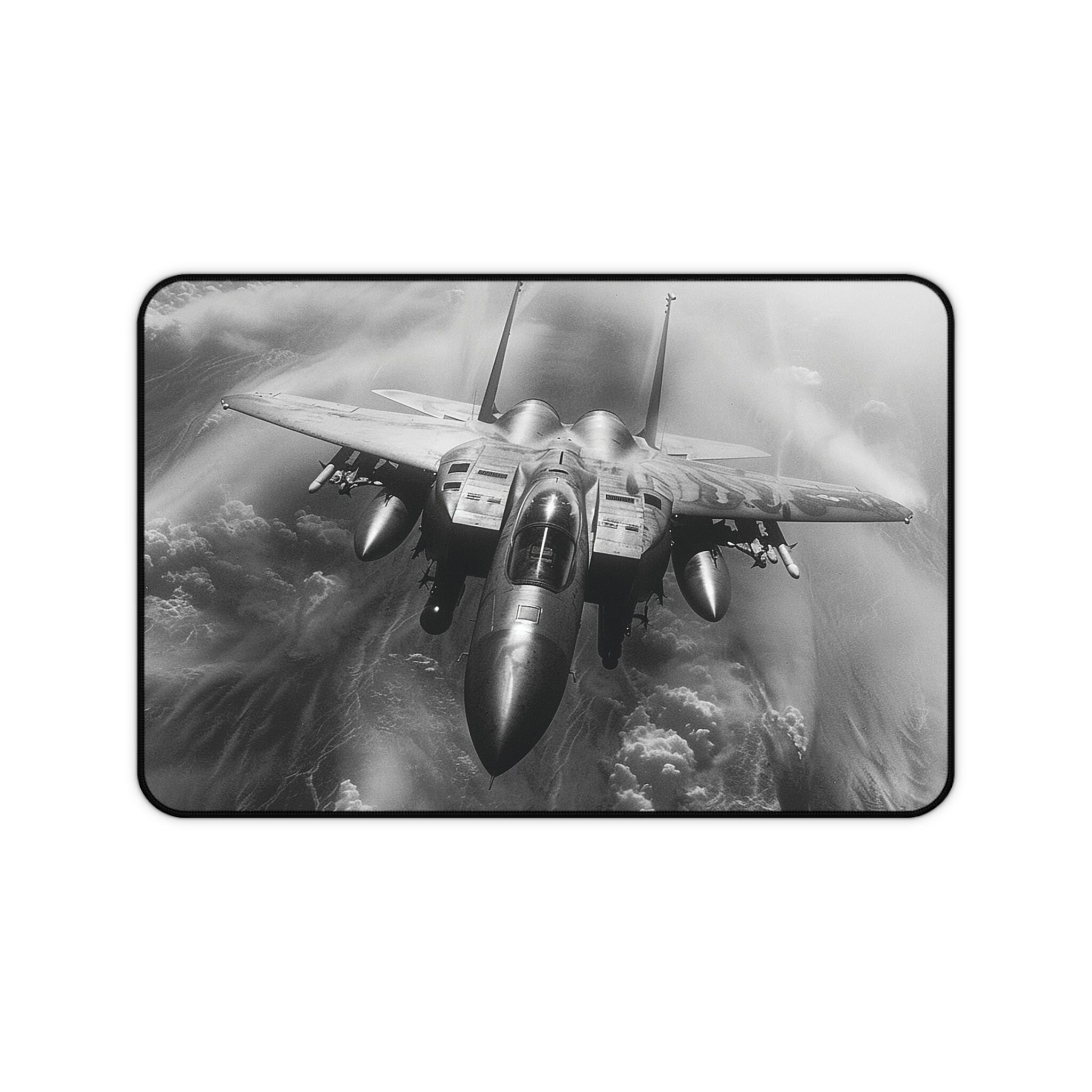 Fighter Jet Desk Mat: Air Force Gaming Mouse Pad - Etsy