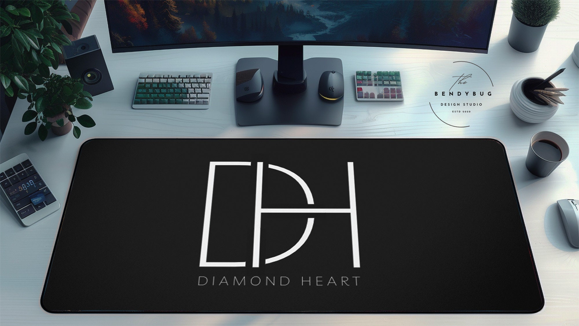 Custom Desk Mat, Custom Logo Deskmat, Company Logo Mouse Pad, Business ...