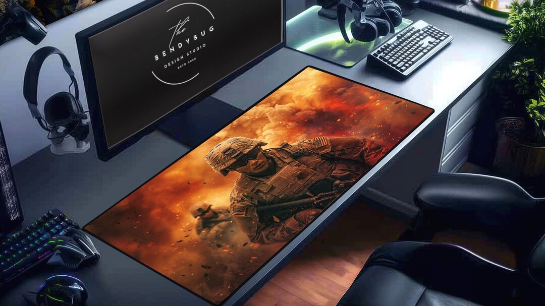 Dramatic Gaming Mouse Pad, XL Mouse Pad, Warzone Desk Mat, Boyfriend ...