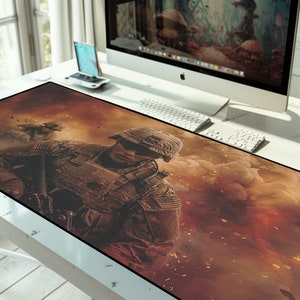 Dramatic Gaming Mouse Pad, XL Mouse Pad, Warzone Desk Mat, Boyfriend ...