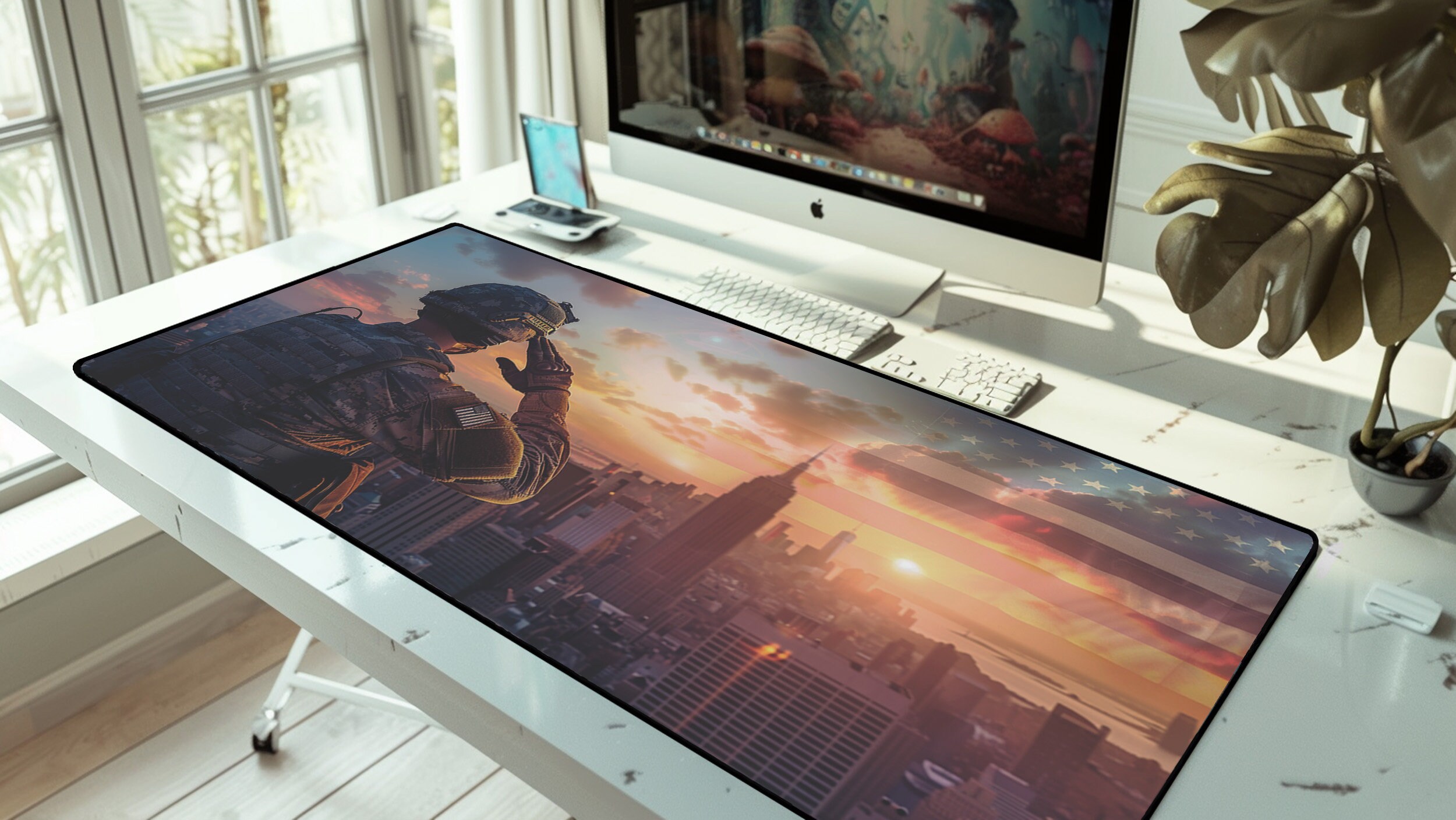 Inspiring Gaming Mouse Pad Perfect Gift for Veterans US Army, Usmc ...