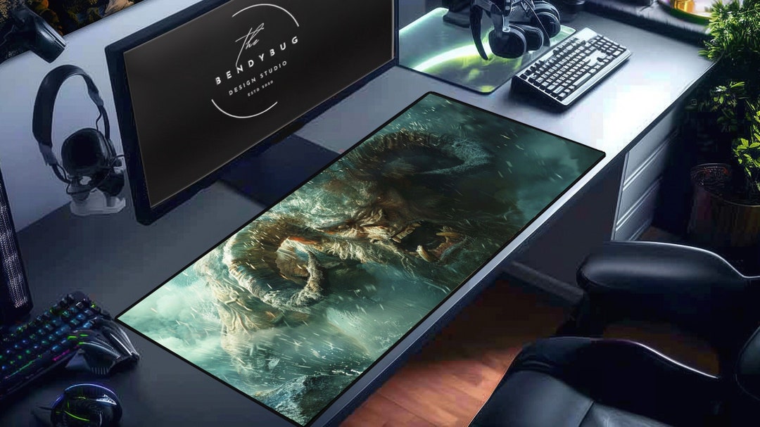 Fantasy Beast Desk Mat Gaming Desk Mat, Gaming Setup, XL Mouse Pad, MTG ...
