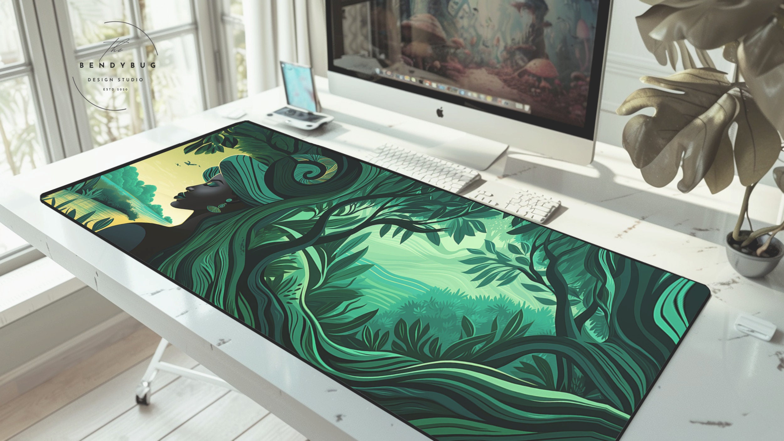 Inspiring Black History Desk Mat, African Heritage, Black Women Mouse ...