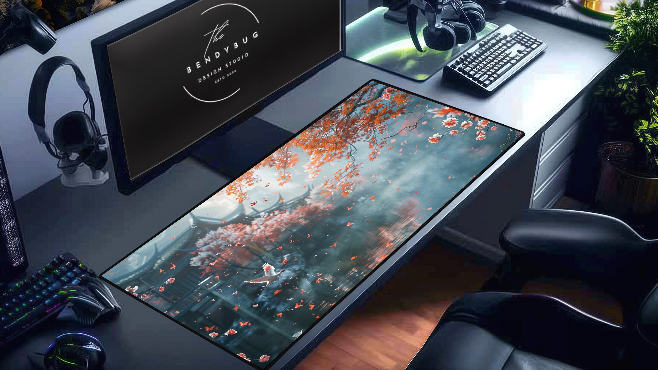 Cute Desk Mat, Ergonomic Desk Mat, Desk Mat Aesthetic, Cubicle Decor - Etsy