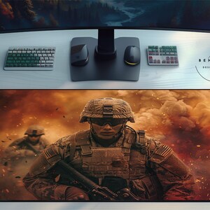Dramatic Gaming Mouse Pad, XL Mouse Pad, Warzone Desk Mat, Boyfriend ...