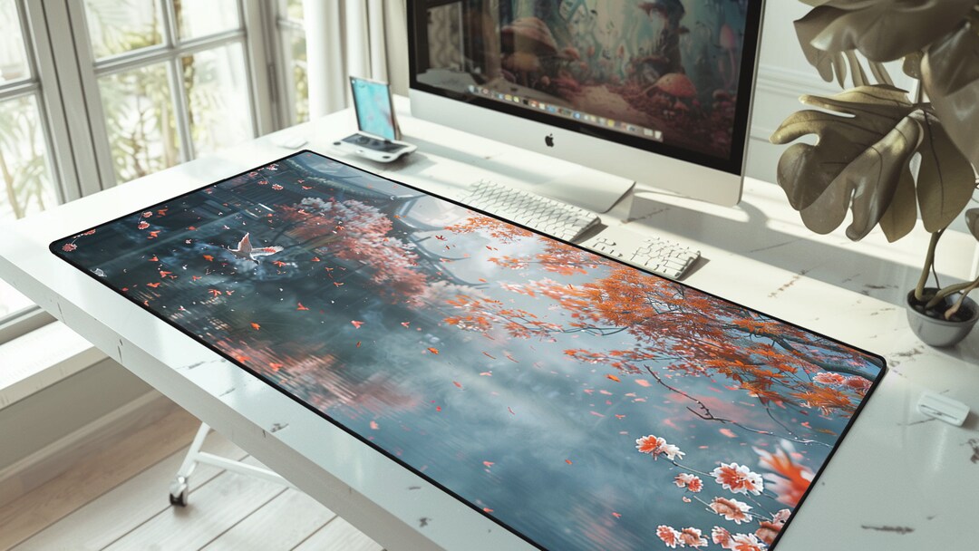 Cute Desk Mat, Ergonomic Desk Mat, Desk Mat Aesthetic, Cubicle Decor - Etsy