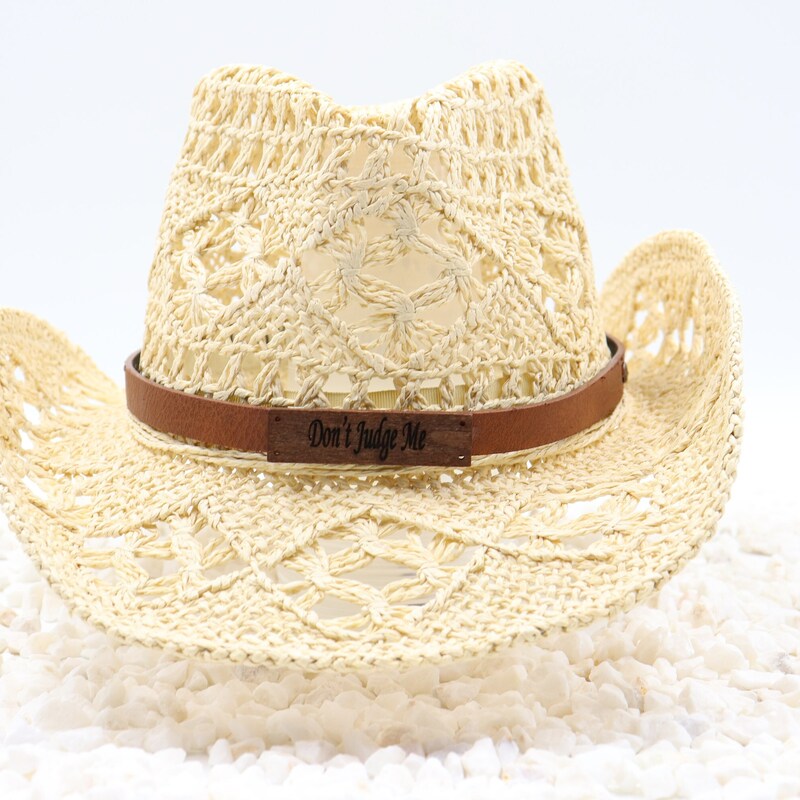 Custom Straw Hat With Logo - Etsy