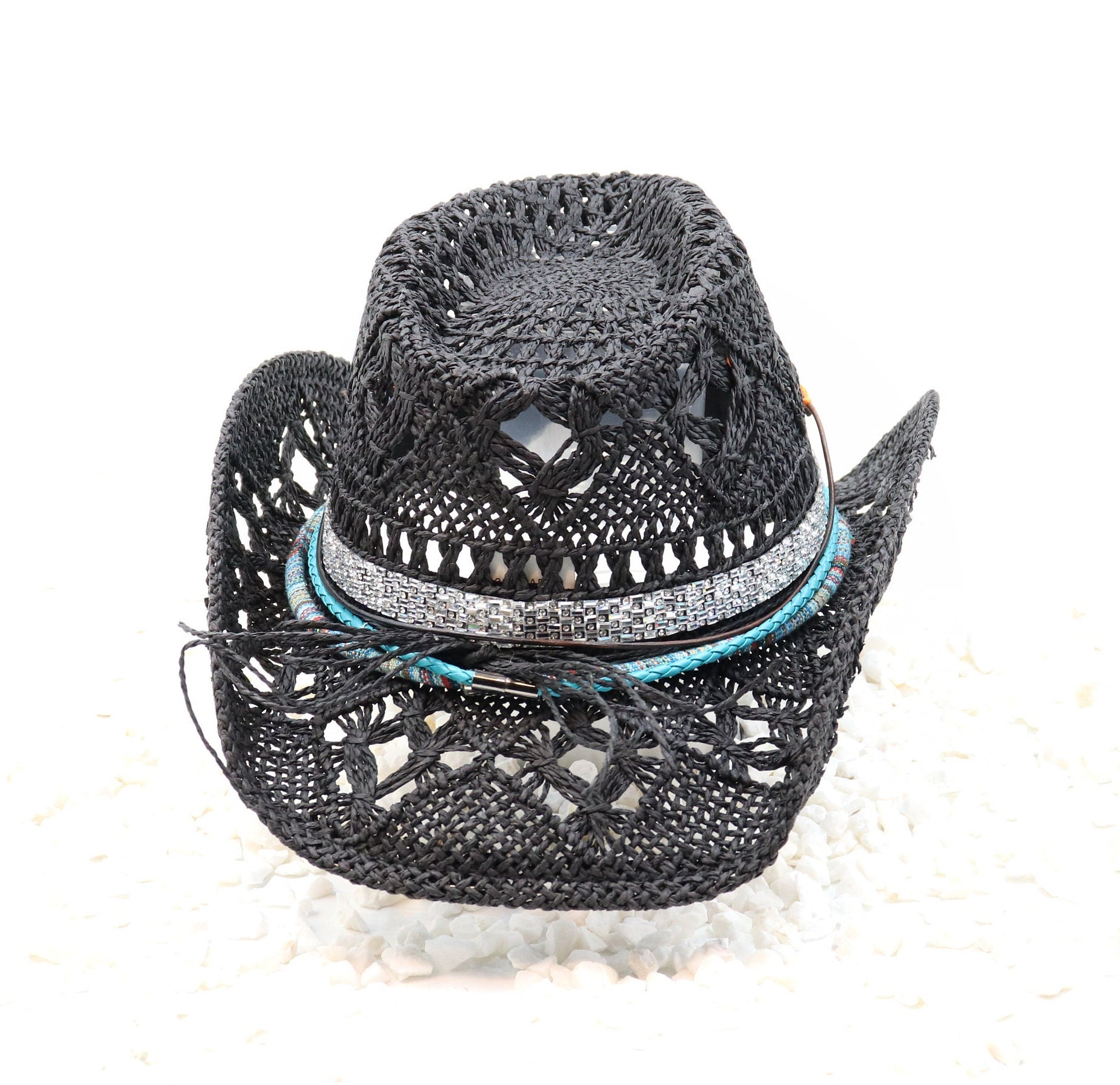 NFL MLB Beach Straw Cowboy Hat Austin Oaks Yeti Mls All - Etsy