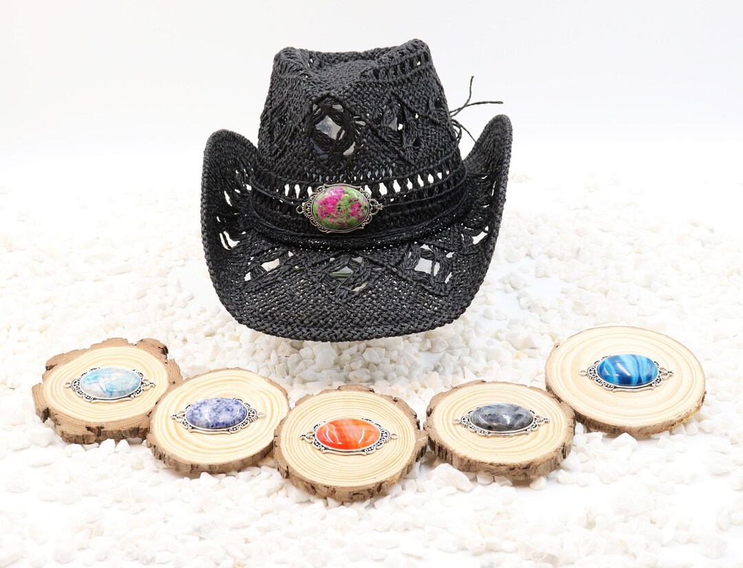 Stone Hats - Pick Your Stone Black Cowboy Hat With Black Rhinestone ...