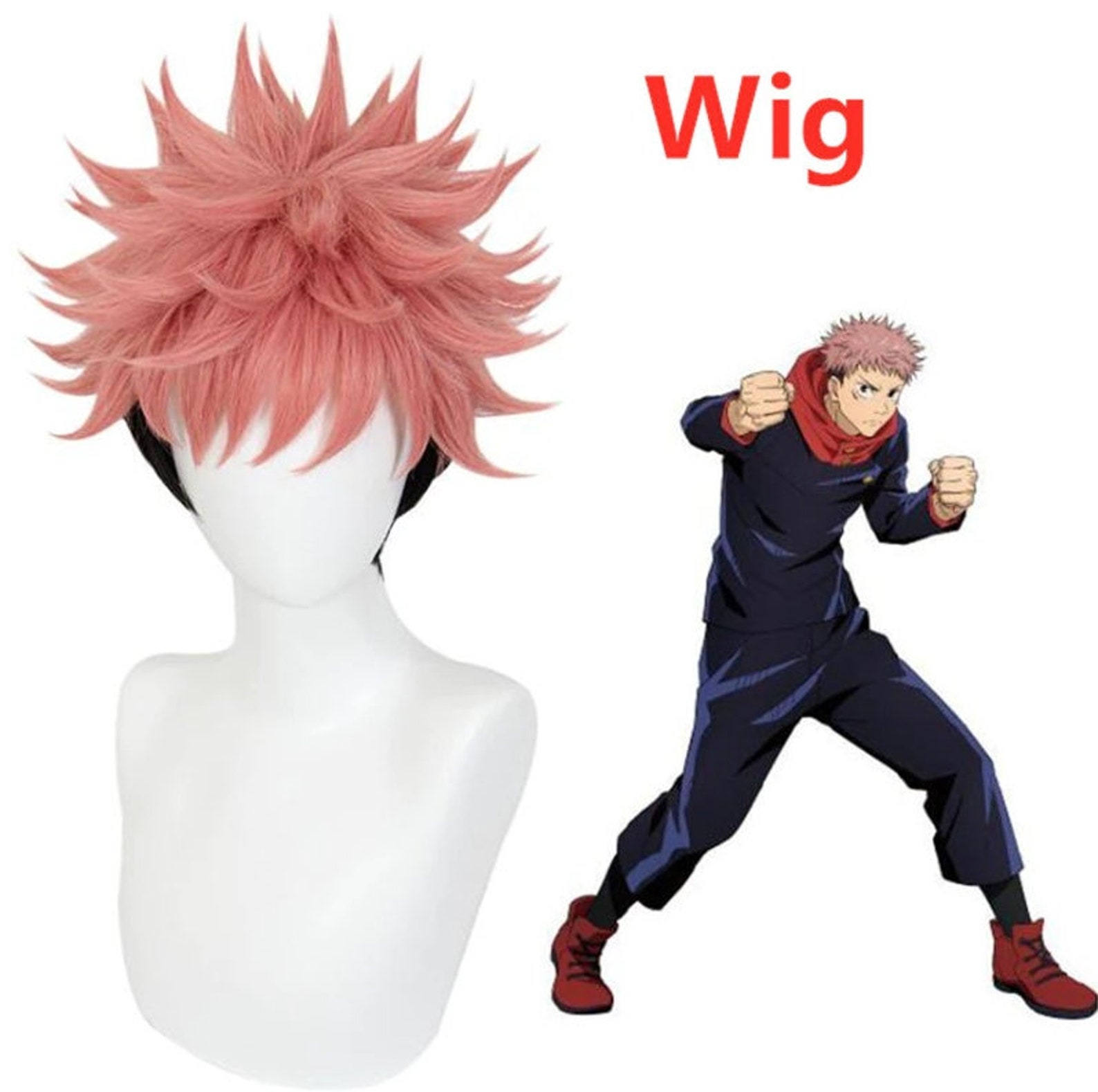 Itadori Yuji Cosplay Costume Itadori Yuji Anime Cosplay - Etsy