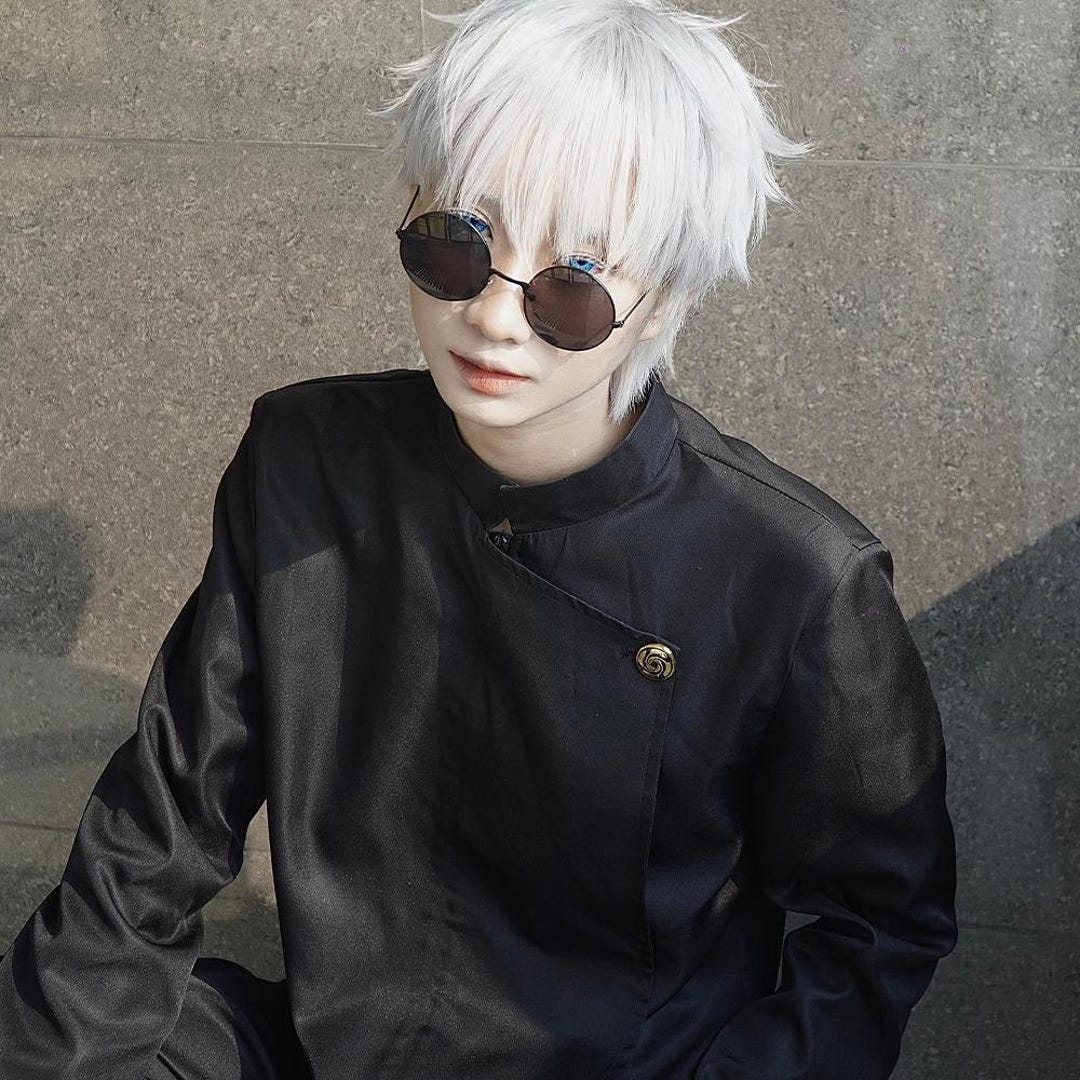 High School Gojo Satoru, High School Geto Summer Oil Cosplay, Cosplay ...