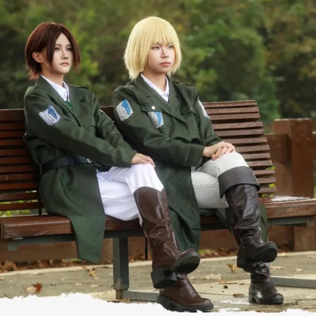 Levi COS Costume, Survey Corps Service Captain Cos,alan Hanji Coat,men ...