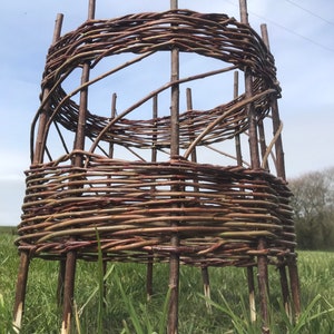 Willow Plant Support, Round Trellis, Eco Friendly Garden, Gardener Gift ...