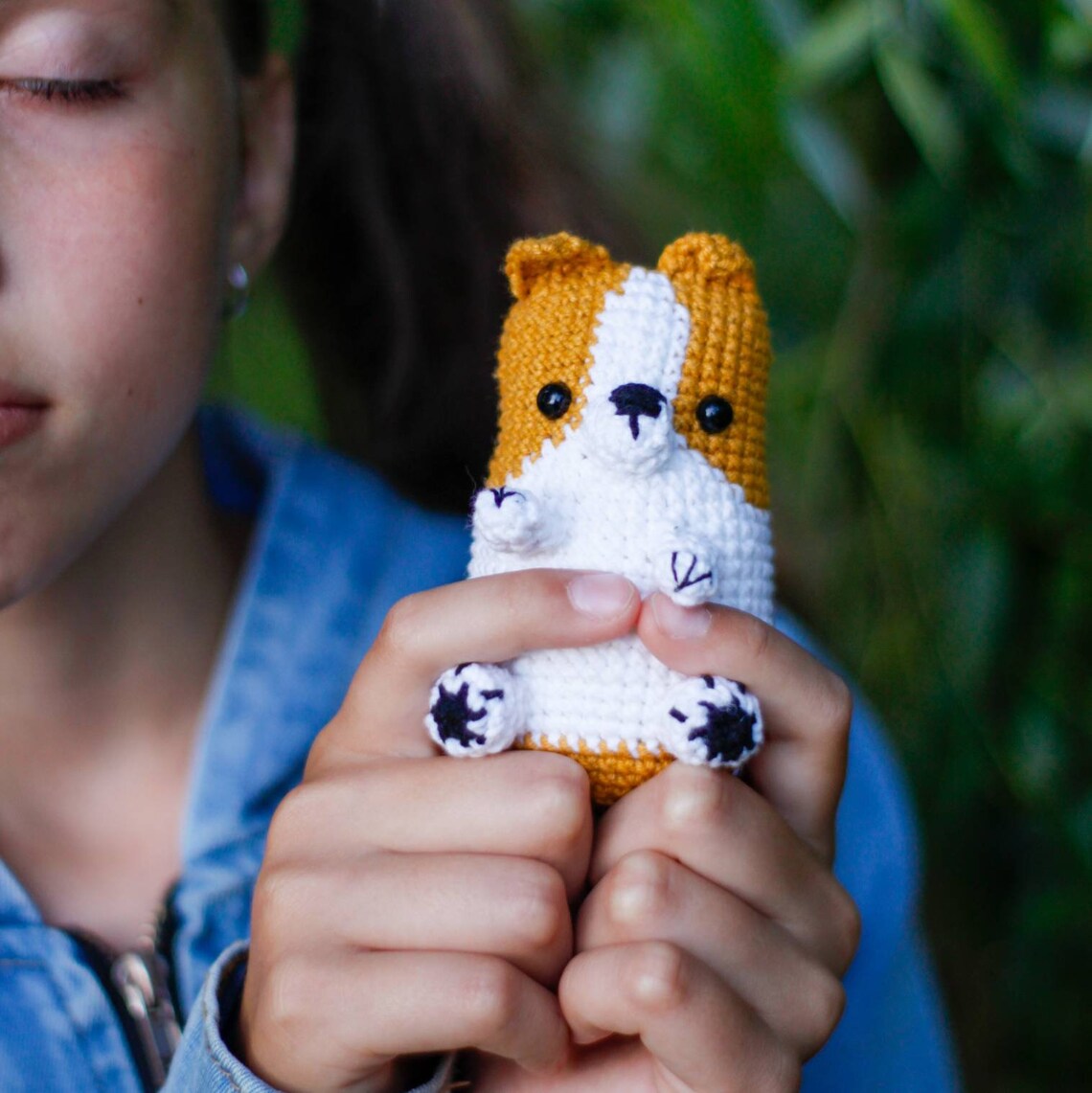 Crochet Key Cover Pattern Dog Key Holder Pattern Corgi Dog - Etsy