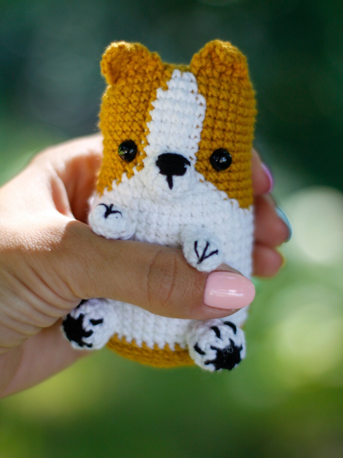 Crochet Key Cover Pattern Dog Key Holder Pattern Corgi Dog - Etsy