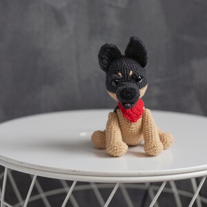 Amigurumi Crochet Puppy Pattern, German Sherpherd Dog Amigurumi Pattern ...